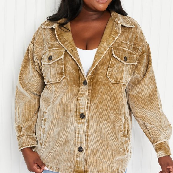 Zenana Outfitters | Jackets & Coats | Zenana Corn Maze Full Size ...